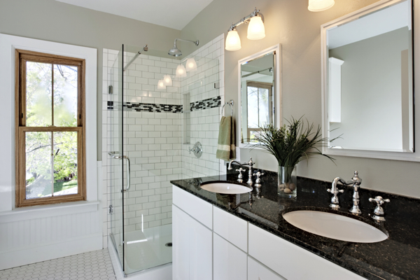 Choosing a Bathroom Vanity Height - Rock Tops Fabrication